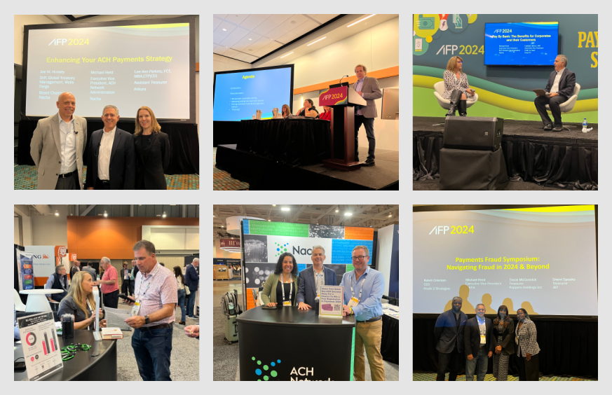Go Team ACH! Key Takeaways from Nacha's Presence at AFP 2024 | Nacha